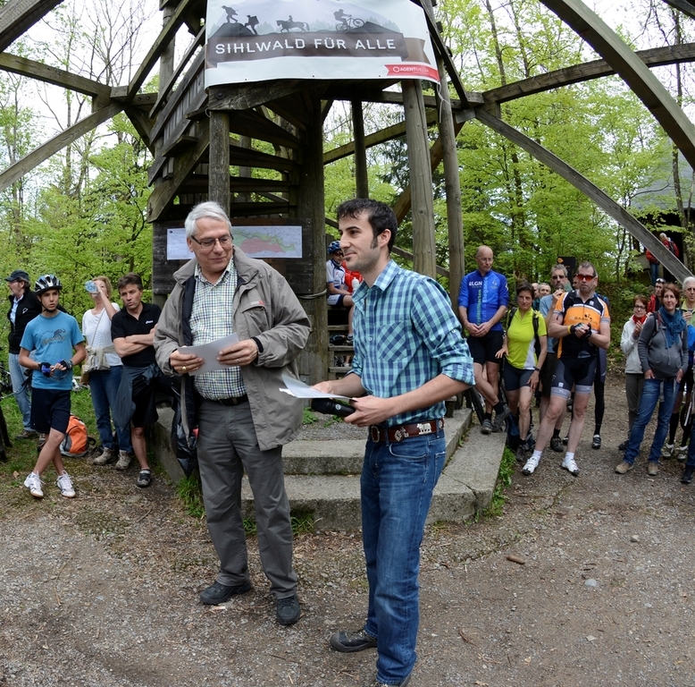 Beeindruckende Eintracht für freien Zugang in den Sihlwald - Bezirk ...